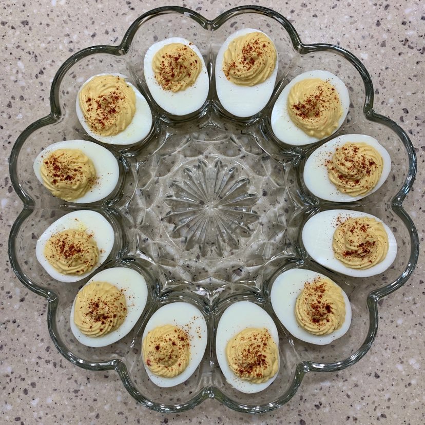 Devilish Deviled Eggs – MisoHeat